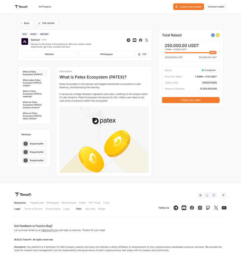 Showcase - Company Tokenization Tutorial